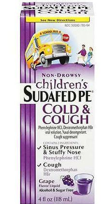 sudafed syrup