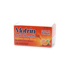 Motrin Children's Junior Strength, Chewable Orange – OutpatientMD.com