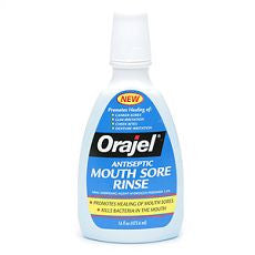 Orajel Antiseptic Mouth Sore Rinse 16 fl oz – OutpatientMD.com